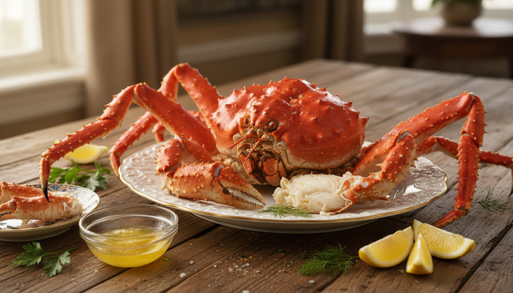 Le crabe royal : délice ou danger à table